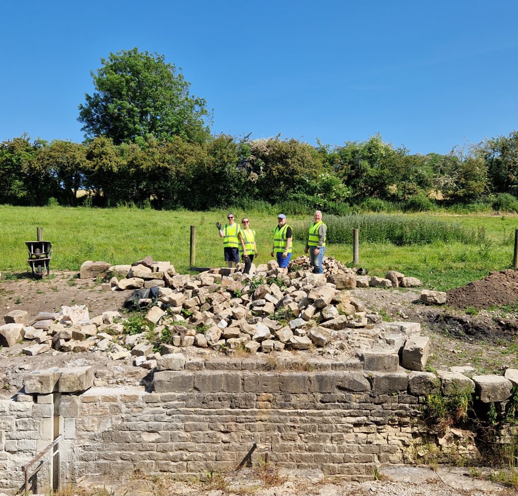 Work Party - Paulton Basin - Somersetshire Coal Canal Society